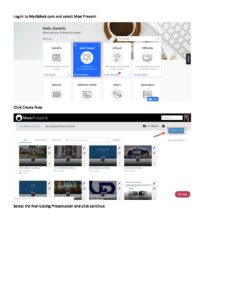 Moxi Word Doc Tutorial for Virtual Open House - Coldwell Banker Blue Matter